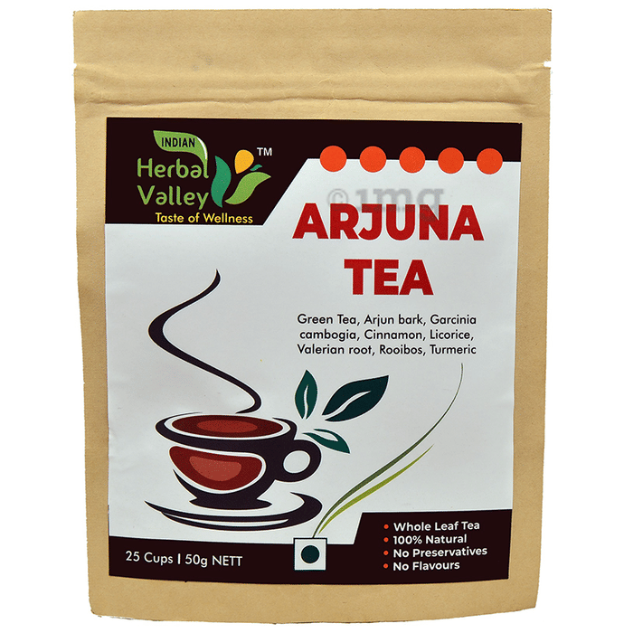 Indian Herbal Valley Arjuna Tea: Buy packet of 50 gm Tea at best price ...