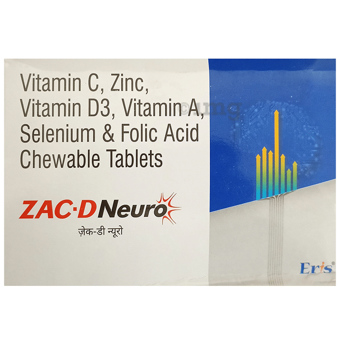 Zac-D Neuro Chewable Tablet: Buy strip of 15 Chewable Tablets at best ...