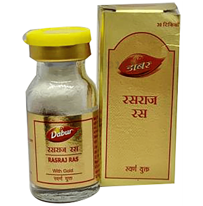 Dabur Rasraj Ras with Gold Tablet: Buy bottle of 30 tablets at best ...