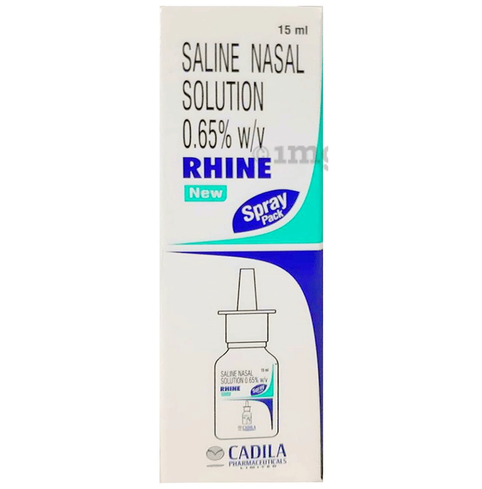 Rhine New Nasal Spray: Buy bottle of 15 ml Nasal Spray at best price in ...