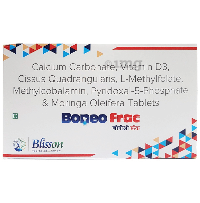 Boneo Frac Tablet: Buy strip of 10 tablets at best price in India | 1mg