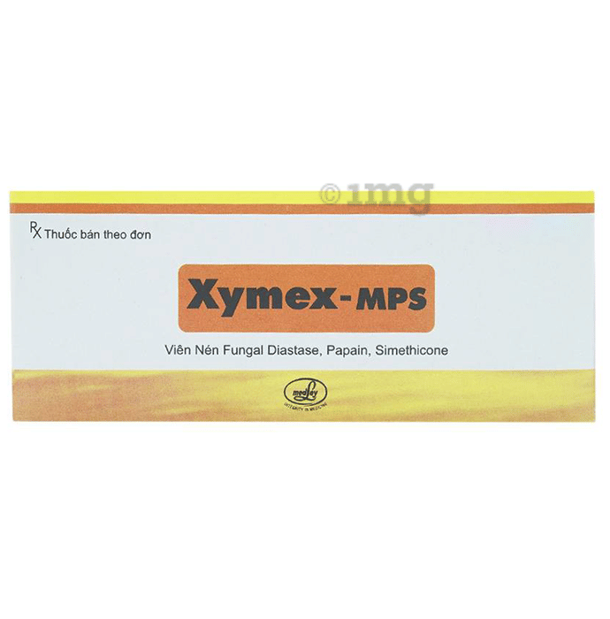 Xymex Mps Tablet: Buy strip of 10 tablets at best price in India | 1mg