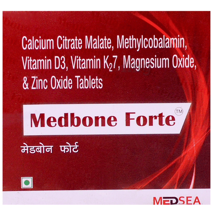 Medbone Forte Tablet: Buy strip of 15 tablets at best price in India | 1mg