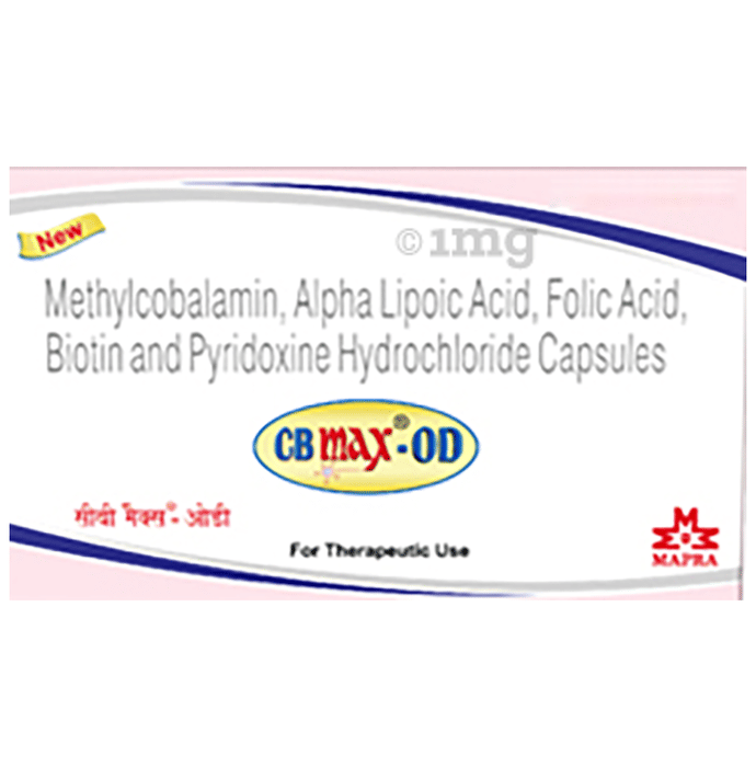 CB Max OD Tablet: Buy strip of 10 tablets at best price in India | 1mg