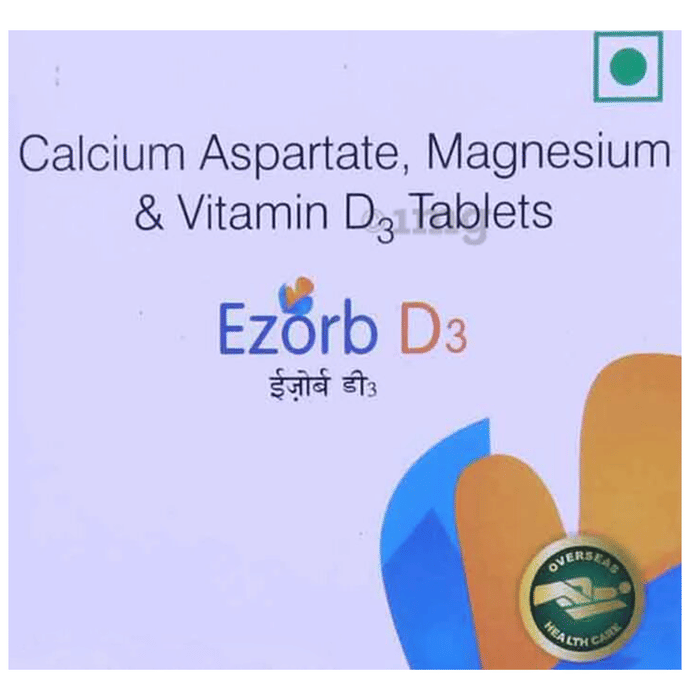 Ezorb D3 Tablet: Buy strip of 15 tablets at best price in India | 1mg