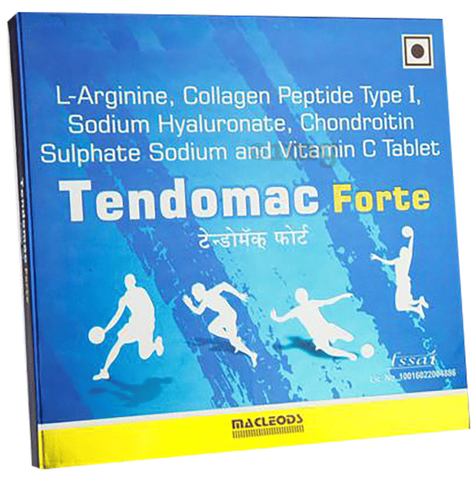 Tendomac Forte Tablet: Buy strip of 15 tablets at best price in India | 1mg