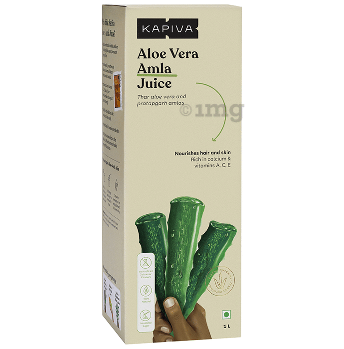 Kapiva Aloe Vera + Amla Juice: Buy bottle of 1 Ltr Juice at best price ... Kapiva Aloe Vera + Amla Juice: Buy bottle of 1 Ltr Juice at best price ...