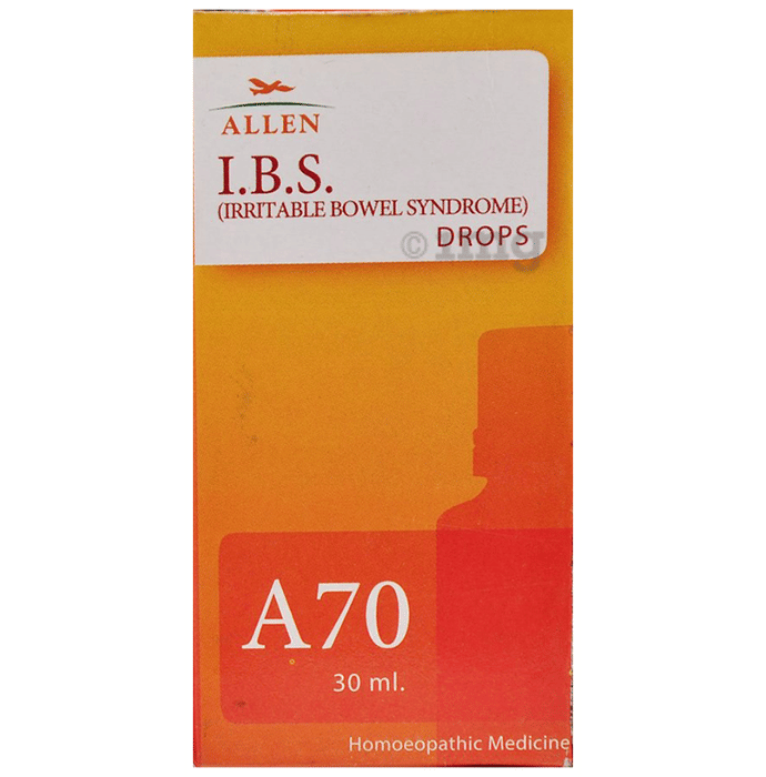 Allen A70 I.B.S.(Irritable Bowel Syndrome) Drop: Buy bottle of 30 ml ...