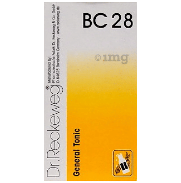 Dr. Reckeweg Bio-Combination 28 (BC 28) Tablet: Buy bottle of 20 gm ...