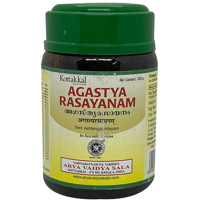 Kottakkal Ayurveda Agastya Rasayanam: Buy jar of 200 gm Paste at best ...