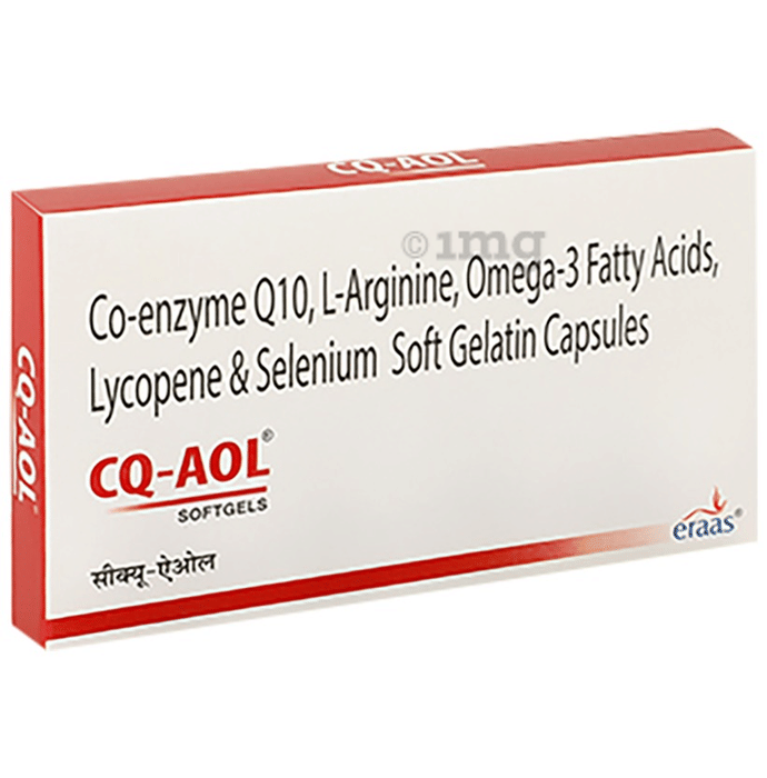 CQ-Aol Soft Gelatin Capsule: Buy strip of 10 soft gelatin capsules at ...
