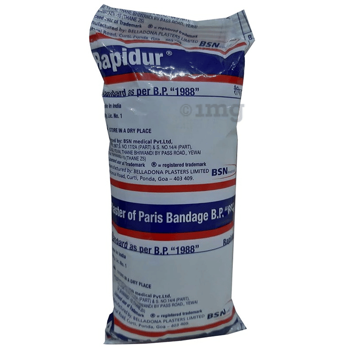 Rapidur Plaster of Paris Cast Bandage B.P. 10cm x 2.7m: Buy packet of 1 ...