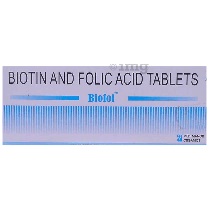 Biofol Tablet: Buy strip of 10 tablets at best price in India | 1mg