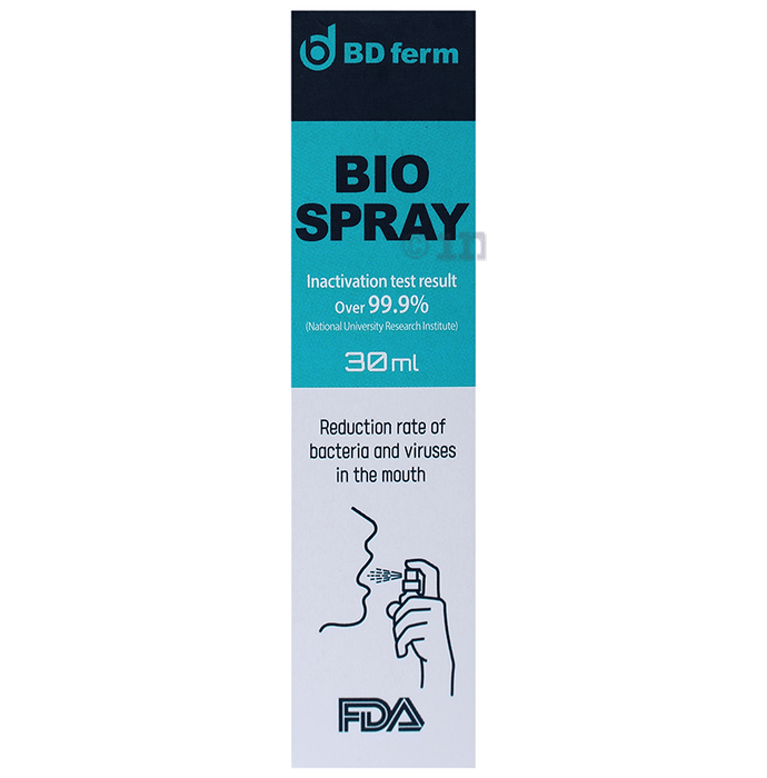BD Ferm Bio Spray: Buy bottle of 30 ml Spray at best price in India | 1mg