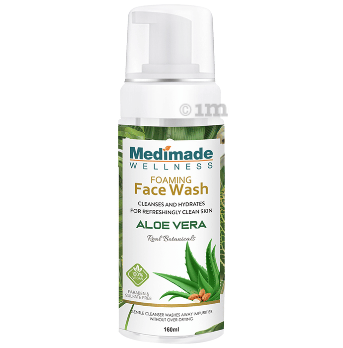 Medimade Wellness Aloe Vera Foaming Face Wash: Buy pump bottle of 160 ...