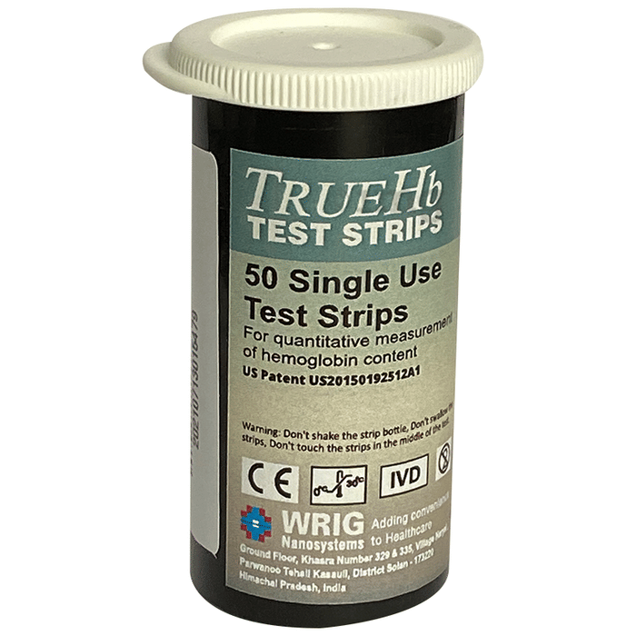TrueHb Hemoglobin Test Strip: Buy box of 50 Test Strips at best price ...
