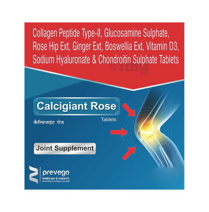 Calcigiant Rose Tablet: Buy strip of 10 tablets at best price in India ...