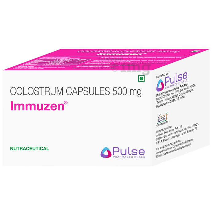 Immuzen Capsule: Buy strip of 10 capsules at best price in India | 1mg