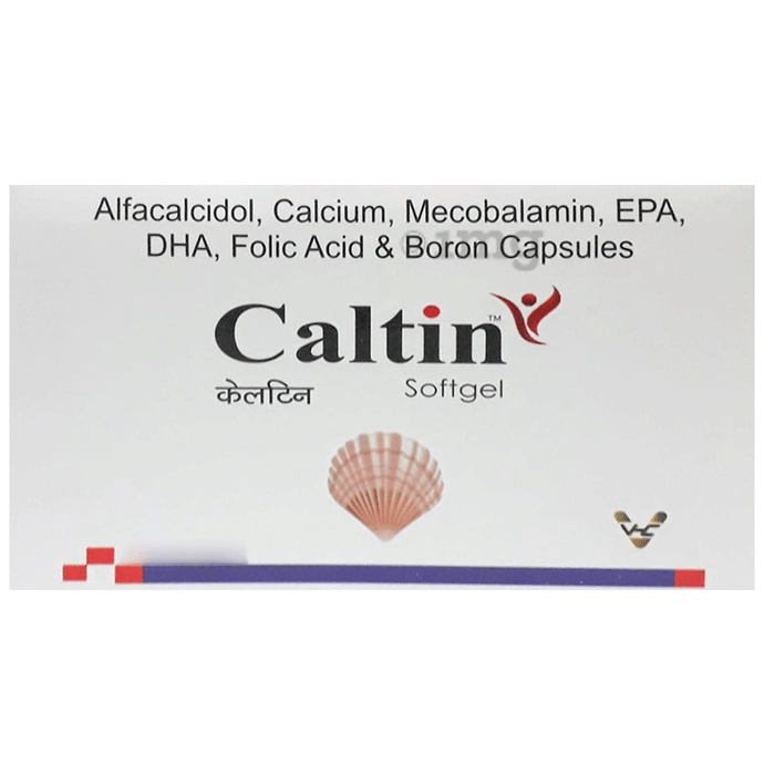 Caltin Softgel Capsule: Buy strip of 10 soft gelatin capsules at best ...