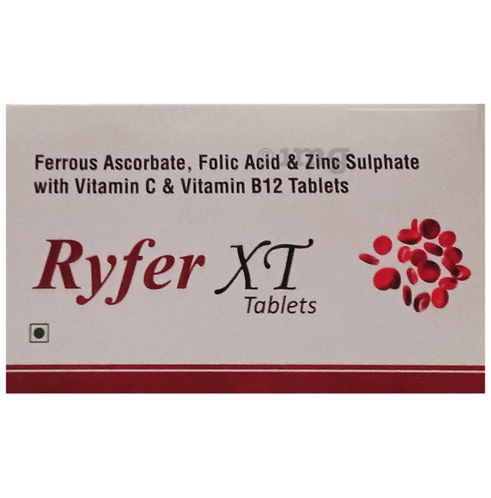Ryfer XT Tablet: Buy strip of 10 tablets at best price in India | 1mg