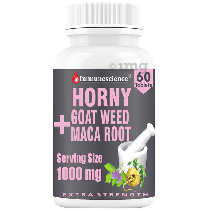 Immunescience Horny Goat Weed Maca Root Tablet Buy Bottle Of 60