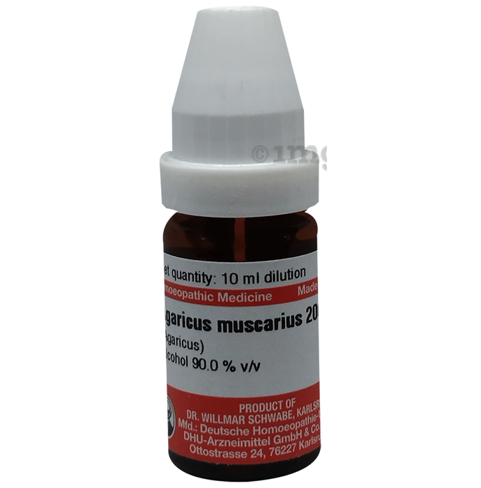 Dr Willmar Schwabe Germany Agaricus Muscarius Dilution 200 Buy Bottle