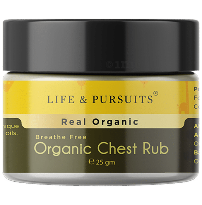 Life And Pursuits Organic Chest Rub Buy Jar Of 25 Gm Balm At Best Price In India 1mg