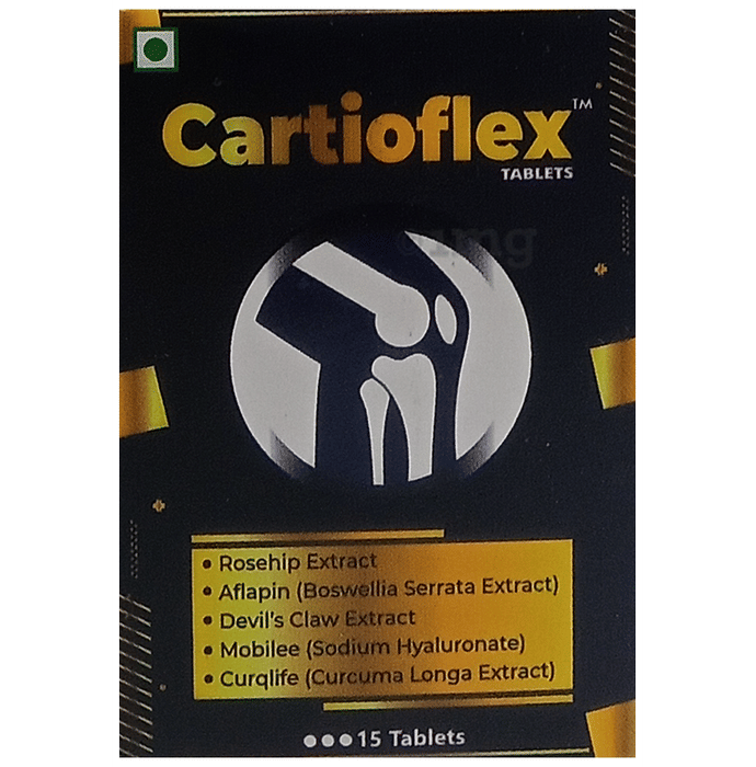 Cartioflex Tablet: Buy bottle of 15 tablets at best price in India | 1mg