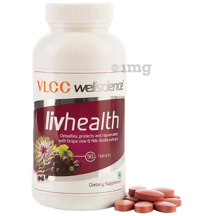 VLCC Wellscience Livhealth Tablet: Buy bottle of 90 tablets at best ...