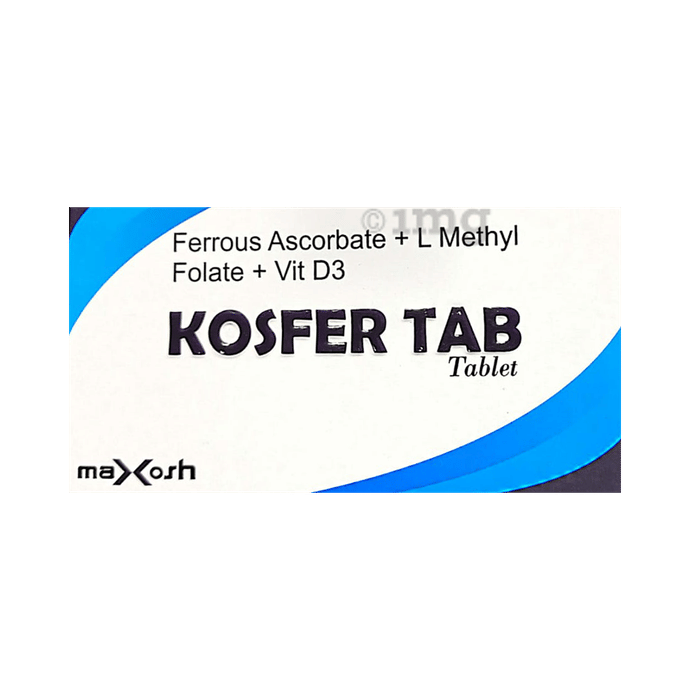 Kosfer Tablet: Buy strip of 10 tablets at best price in India | 1mg