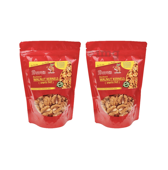 Shara's Kashmiri Walnut Kernels (Akhrot Giri) (400gm Each): Buy packet of 2 Dry Fruits at best ...
