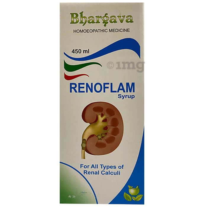 Bhargava Renoflam Syrup: Buy bottle of 450 ml Syrup at best price in ...