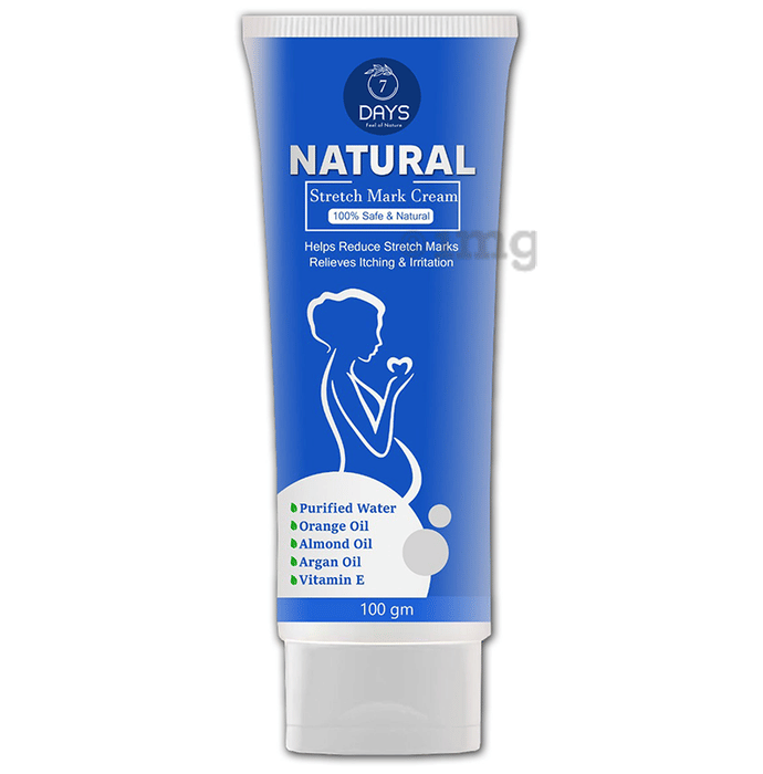 7Days Natural Stretch Mark Cream: Buy tube of 100 gm Cream at best ...