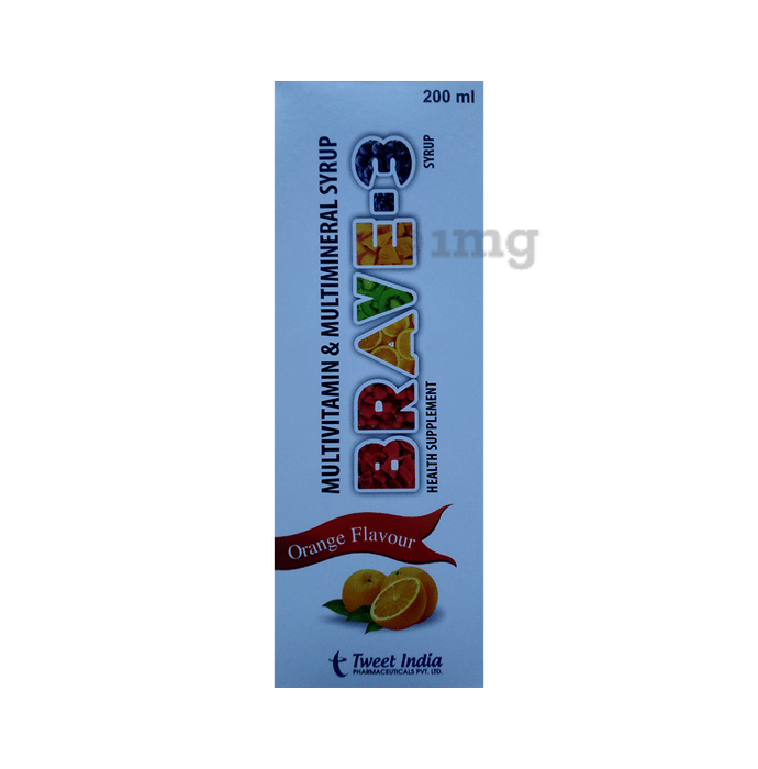 Brave 3 Syrup Orange: Buy bottle of 200 ml Syrup at best price in India ...