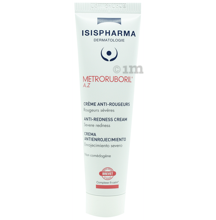 Isispharma Metroruboril A.Z Anti-Redness Cream: Buy tube of 30 ml Cream ...