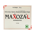 Maxoza-L Nutraceutical Powder with Amino Acids, Vitamins, Minerals ...