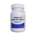 Tricium XT Tablet: Buy bottle of 30.0 tablets at 𝗯𝗲𝘀𝘁 𝗽𝗿𝗶𝗰𝗲 in India | 1mg