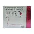 Ethiglo + L-Glutathione Tablets for Skin Health: Buy box of 2.0 Packs ...