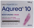 Aqurea 10 Moisturizing Urea Cream with Lactic Acid, Aloe Vera & Tea ...
