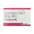 Coralium-D3 Tablet: Buy strip of 10.0 tablets at best price in India | 1mg