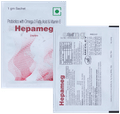 Hepameg Sachet: Buy sachet of 1.0 gm Granules at 𝗯𝗲𝘀𝘁 𝗽𝗿𝗶𝗰𝗲 in India | 1mg