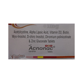 Acnonac Tablet: Buy strip of 10 tablets at best price in India | 1mg
