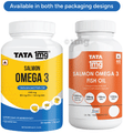 Salmon Omega 3 Fish Oil 1000mg Capsule | High absorption | Helps manage ...