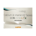 Corcium K2 Tablet: Buy strip of 10.0 tablets at 𝗯𝗲𝘀𝘁 𝗽𝗿𝗶𝗰𝗲 in India | 1mg