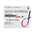 Beplex Fem Tablet: Buy box of 15.0 tablets at best price in India | 1mg