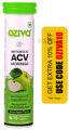 Oziva Metabolic ACV Moringa Effervescent Tablet (15 Each) Green Apple ...