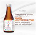HealthBest Kidbest Multivitamin & Multimineral for Complete Development ...