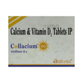 Collacium D3 Tablet: Buy strip of 10.0 tablets at 𝗯𝗲𝘀𝘁 𝗽𝗿𝗶𝗰𝗲 in India | 1mg