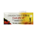 Calcifit-D Tablet Chewable Tablet: Buy strip of 10.0 Chewable Tablets ...