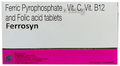 Ferrosyn Tablet: Buy strip of 10 tablets at best price in India | 1mg